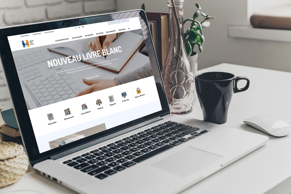 Notre nouveau site internet, plus pratique, moderne et efficace | Horizon Santé Travail